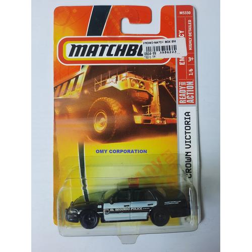 Jual Matchbox 2006 Ford Crown Victoria Police Car hitam El Segundo ...
