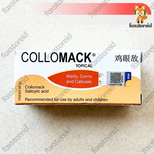 Jual COLLOMACK Topical Salicylic Acid Solution for Warts 10ml Impor ...