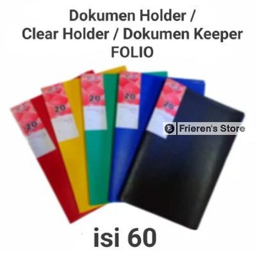 Jual [FRIEREN] 60 Pcs Map Holder Tempat Dokumen Kertas Folio Model ...