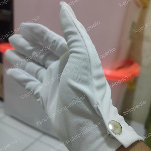 Jual Sarung tangan kancing paskibra putih polos Pria Wanita Sarung ...