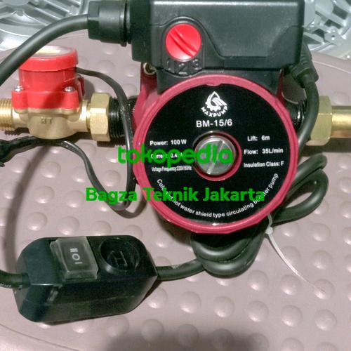 Jual Booster Pump BM 15/6 Pompa dorong Air panas dan dingin Silent otomatis - Kota Depok - prabu ...