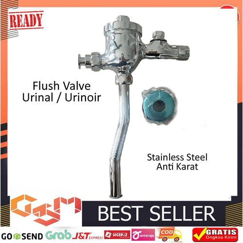 Jual Flush Kran Urinoir Push Valve Urinal Tempat Kencing Keran Air ...