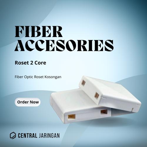 Jual Roset Fiber Optic 2 Core kosongan|Roset FO 2 Core - KOSONGAN ...