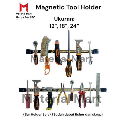 Jual Magnetic Tool Bar | Tongkat Perkakas Magnet | Tool Holder |Rak ...