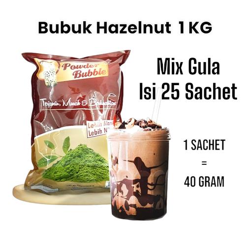 Jual Powder Sachet/ Bubuk Minuman Hazelnut 1kg (creamer+gula) - Kota ...