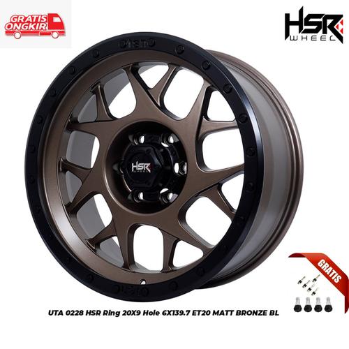 Jual velg mobil prado ford everest pajero triton Hsr Uta R20 - Kab ...