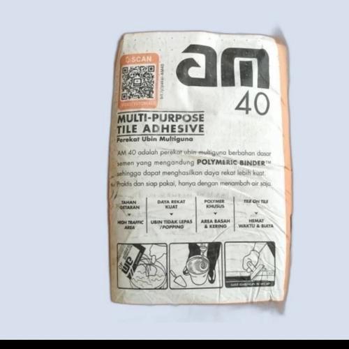 Jual Semen Instan Perekat Keramik Granit Am 40 Tile On tile - Jakarta ...