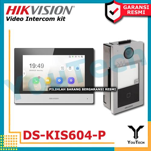 Jual DS-KIS604-P - HIKVISION IP Video Intercom Kit for Villa / House ...