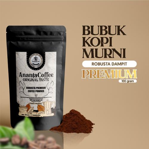Jual Kopi Bubuk Robusta Dampit Malang Bubuk kopi Murni Robusta premium ...