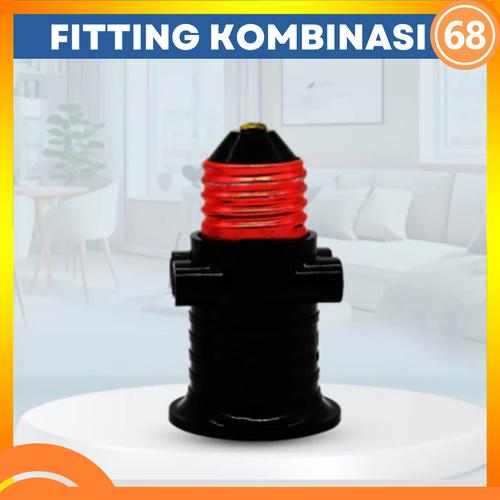 Jual Fitting Lampu Kombinasi / Fitting Kombinasi E27 Mikawa SNI ...