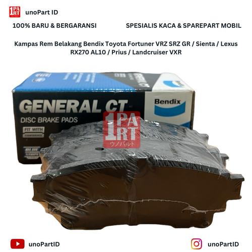 Jual Kampas Rem Bendix DB2245 Fortuner VRZ SRZ GR / Sienta / Lexus RX270 RR - Kab. Tangerang ...
