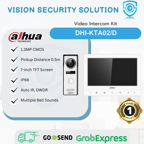 Promo Dahua Video Intercom Kit KTA02 Analog Doorphone - Kab. Tangerang ...