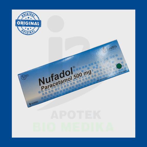 Jual NUFADOL 500MG TAB 1 BOX @ 10 STRIP - 1 STRIP - Kab. Bandung ...
