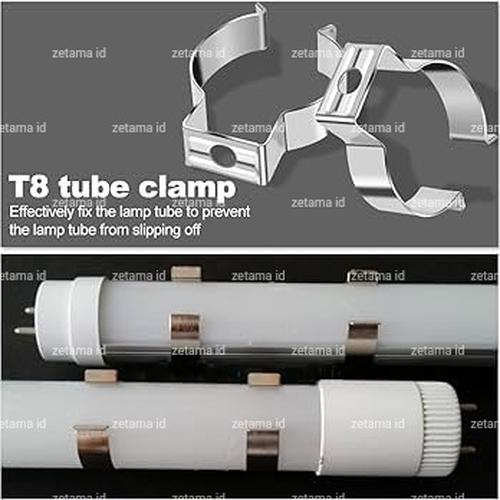Jual Klem T8/T5 Klip Lampu TL Led T8/T5 Clamp - Klem T8 - Jakarta Barat ...