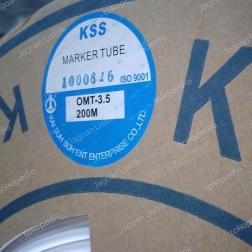 Jual Marker Tube KSS 3.5mm, Tube Marker KSS 3.5 mm 1 Roll 200 meter 3 ...