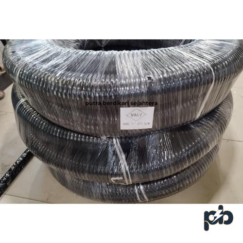 Jual PVC Cover Flexible Metal Pipe 4 Inch / Flexible Conduit 4" (10 M ...