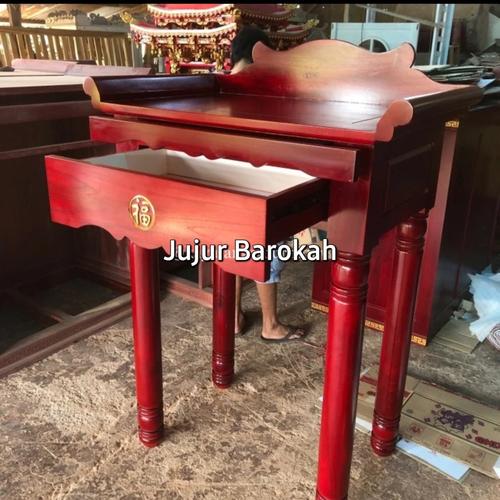 Jual Meja Altar Dewa Meja Sembahyang Leluhur Abu Kayu Jati Ukir Jepara ...