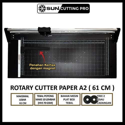 Promo Rotary Paper Trimmer A2 Paper Cutter 61cm - GKT A2, Surabaya ...