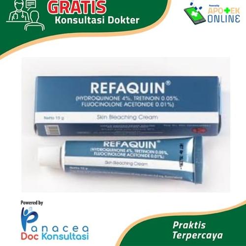 Jual REFAQUIN CREAM 15GR/HIDROQUINONE/TRETINOIN - Jakarta Barat ...