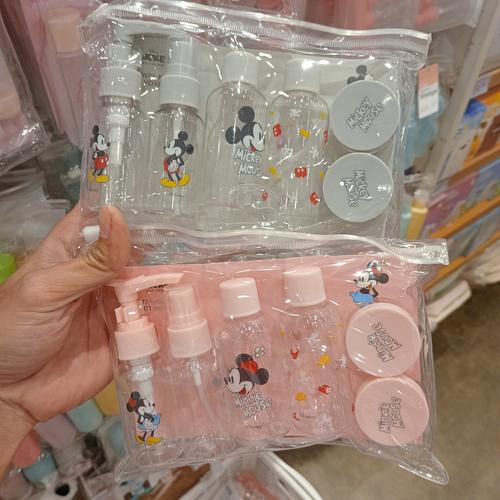 Jual Kit Botol Travel Serbaguna Miniso - Mickey Mouse Collection Travel ...