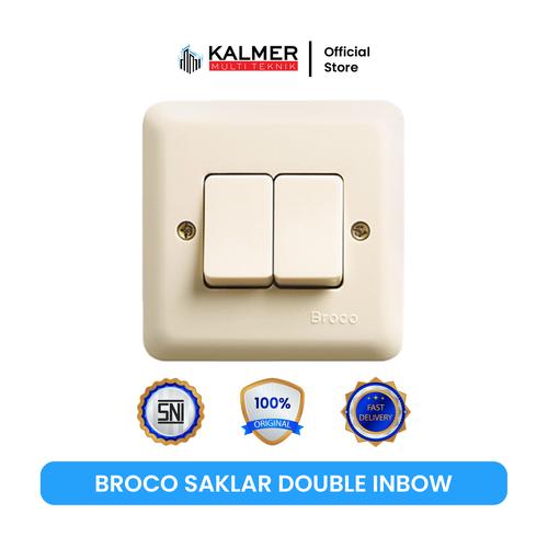 Jual BROCO SAKLAR SERI TANAM IB / SAKLAR BROCO DOUBLE INBOW - Kota ...