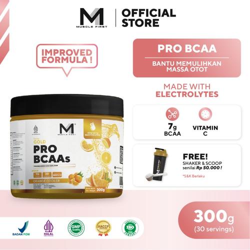 Jual Musclefirst pro bcaa 300gram recovery pasca latihan m1 bcaa 30serv - Grape - Kota Batam ...