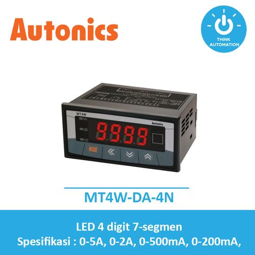 Jual DIGITAL PANEL METER AUTONICS 4DIGIT 7 SEGMEN | MT4W-DA-4N - Kab. Bekasi - Think Automation ...