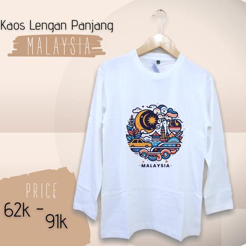 Jual Kaos LP Oleh-oleh Malaysia Cloud Destinasi Wisata Populer Dunia ...