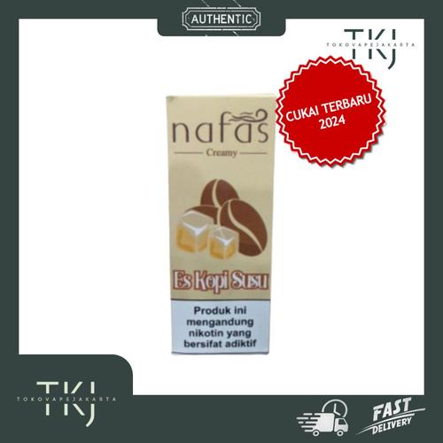 Jual Liquid Nafas Es Kopi Susu 30ml Pods Friendly 100% Original ...