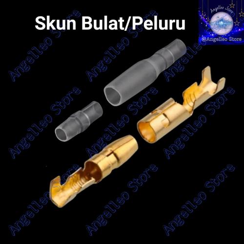 Jual Skun Bulat~Skun Peluru~Skun Terminal Kabel~Kuningan~SATUAN~Baru ...