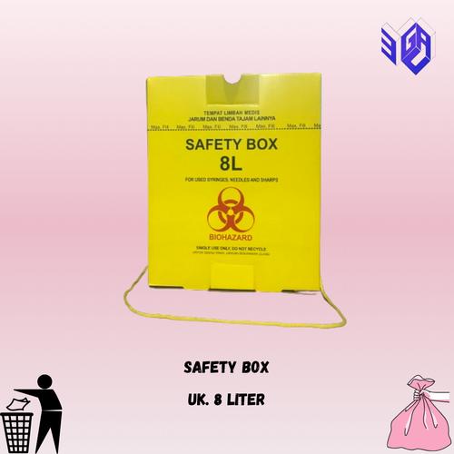 Jual SAFETY BOX 8 L BIOHAZARD - LIMBAH MEDIS - box saja - Kab ...