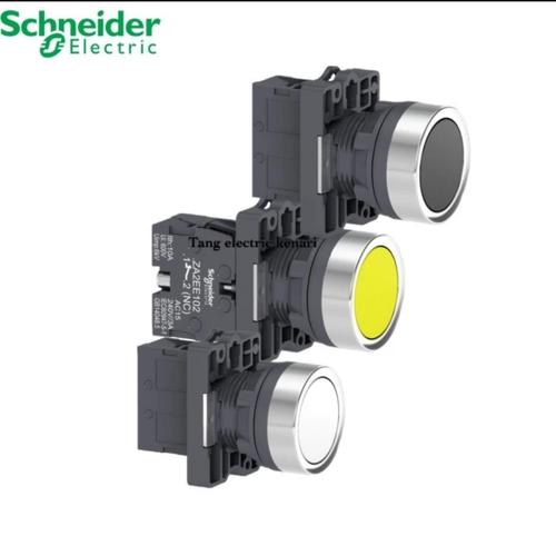 Jual push button schneider/push button flush 1no 22mm hitam xa2ea21 ...