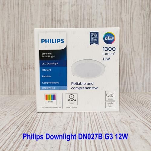 Jual LAMPU Philips DN027B LED12 12W D150 G3 220-240V Downlight LED 12 WATT - warm white ...