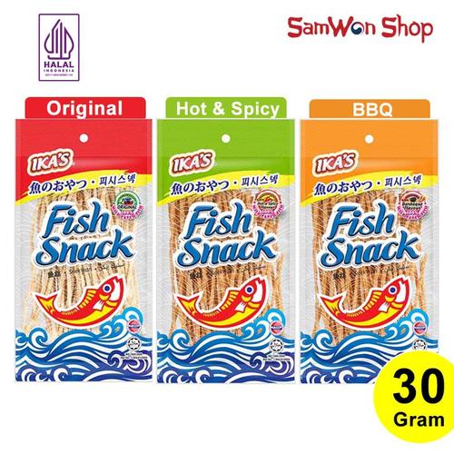Jual FISH SNACK MERK IKA'S 30 GRAM - JUHI SNACK CEMILAN IKAN BERVARIAN ...
