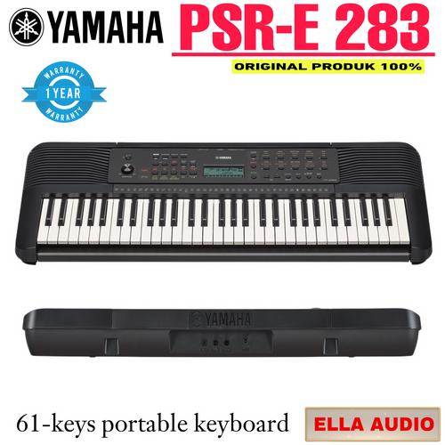 Jual Yamaha PSR E283 Portable Keyboard Yamaha 61-Keys PSR-E 283 ...