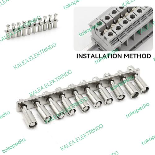 Jual Jumper Strip Terminal Blok UK3N-UK5N - UK3N 10-5 - Jakarta Barat ...