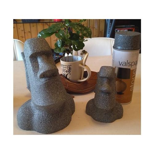 Jual Moai Mo‘ai Stone Head Patung Kepala Batu Emoji Emote Mini Figure ...