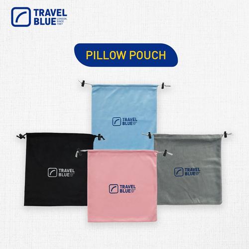 Promo Travel Blue Neck Pillow Pouch untuk Bantal Leher TB881 - Biru ...