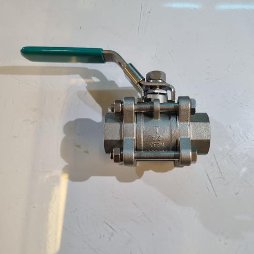 Jual BALL VALVE 3PIECE BODY 1/2" INCH TOMOE SOCK-WELD STAINLESS SS 316 ...