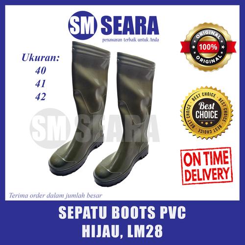 Jual Sepatu Boots PVC Tinggi Tahan Air / Proyek Berkebun Nelayan AP ...