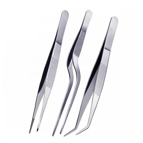 Jual ELtamart Pencapit Makanan Pinset Stainless Steel Food Tweezers ...