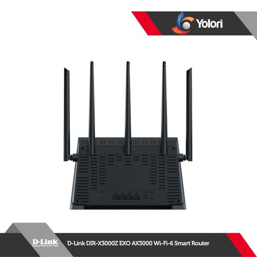 Promo D-Link DIR-X3000Z EXO AX3000 Wi-Fi-6 Smart Router Cicil 0% 3x - Jakarta Pusat - Yolori ...