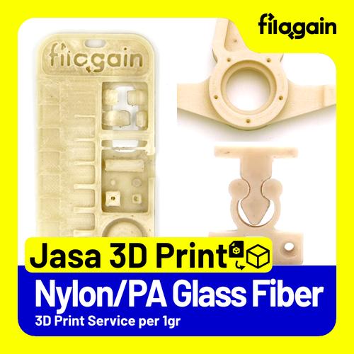 Jual Cetak Nylon Glass Fiber / PA GF / per 1gr / 3D Print Service ...