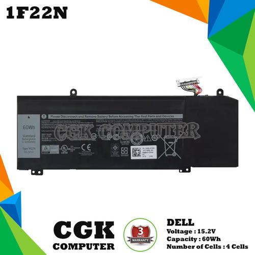 Jual Baterai Laptop Dell Alienware M15 M17 M15 P79F M17 P37E 1F22N ...