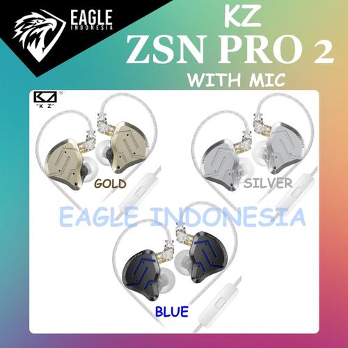 Promo KZ ZSN PRO 2 Professional Hybrid Technology In-Ear Monitor WITH ...