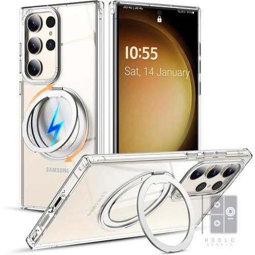 Promo Casing S24 Ultra Case Samsung S24Ultra Magsafe Ring Stand Frosted ...