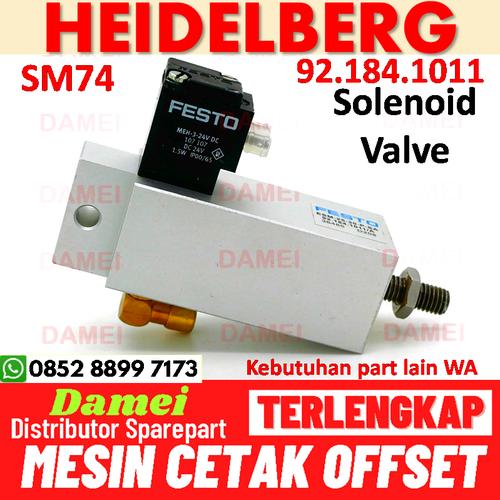 Jual Heidelberg SM74 Solenoid Valve PM74 Air Cylinder Festo 92.184.1011 ...