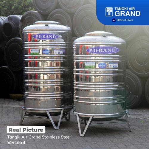 Jual Tangki Tandon Air TEDMOND GRAND STAINLESS STEEL - 1600 ltr - Kota ...