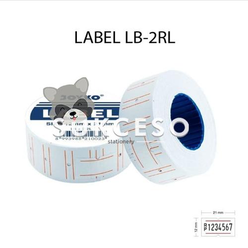 Jual Joyko Label LB-2RL (1 Baris) / Label Harga PER PAK ISI 10 ROLL ...