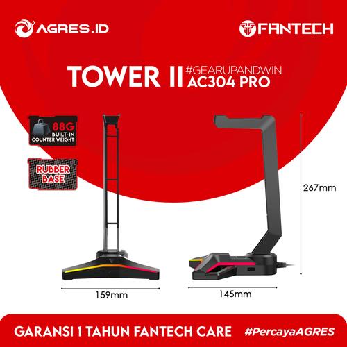 Promo Fantech TOWER II AC304 PRO | RGB Headset / Headphone Stand - Kota ...